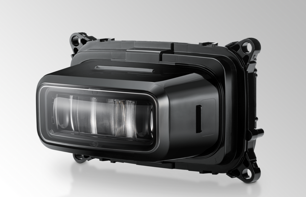 SlimLine Bi-LED headlamp: HELLA presents first rectangular Bi-LED ...